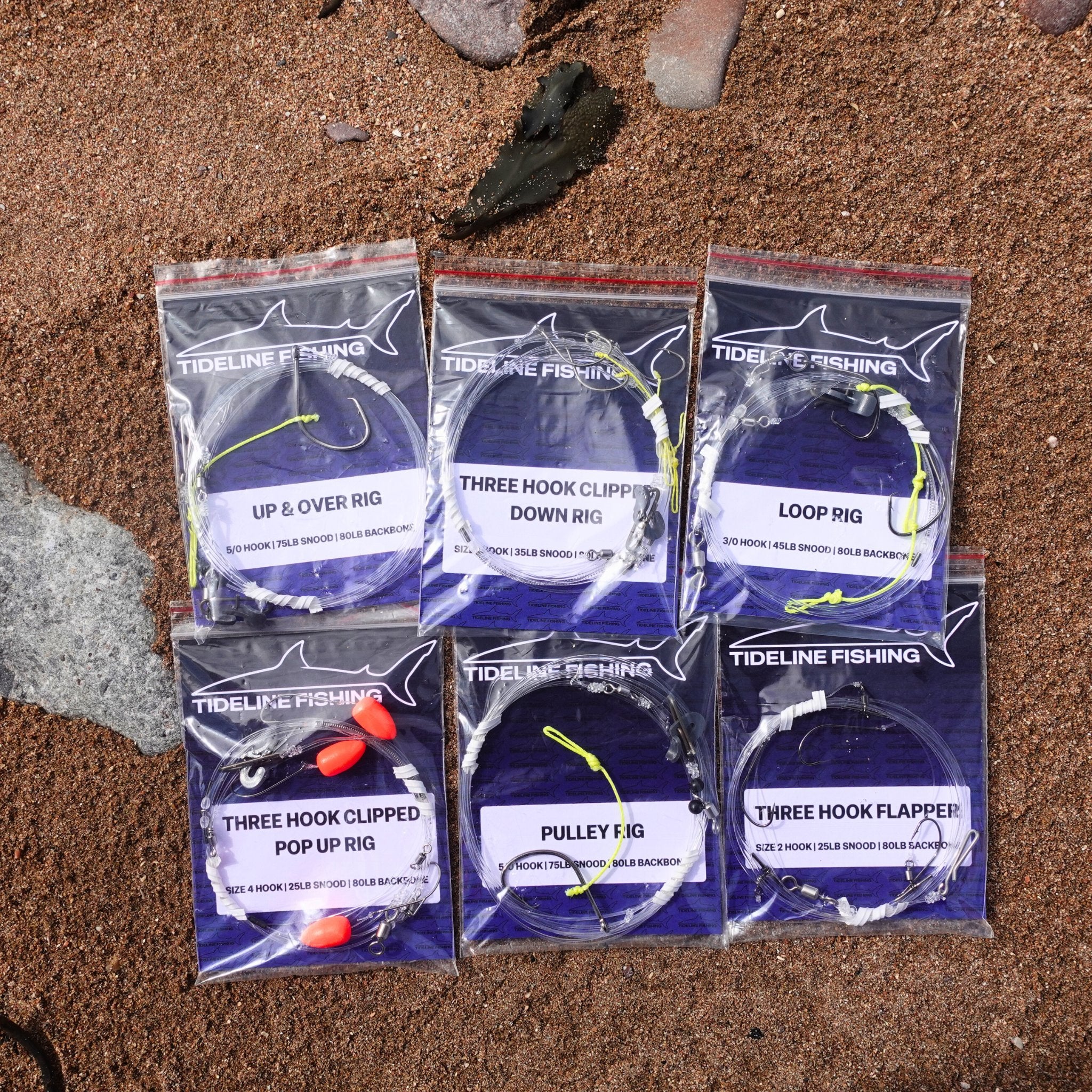 Selection of Rigs – Tidelinefishing